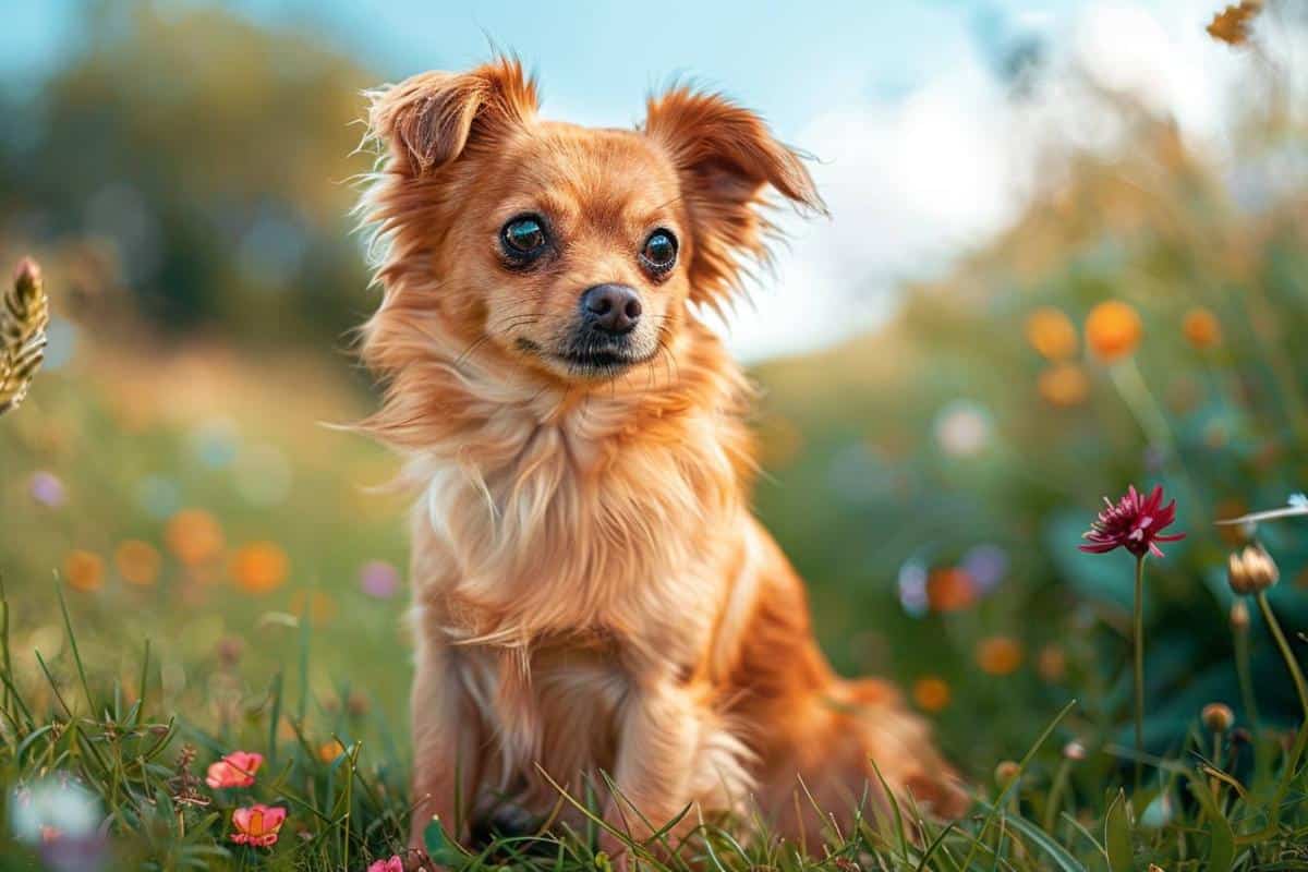 Découverte d'un petit chien marron à poil long : caractéristiques et ...